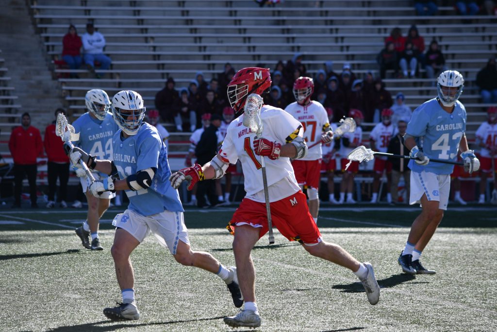 No. 4 Maryland men’s lacrosse rides big first half to 16-9 win over No ...