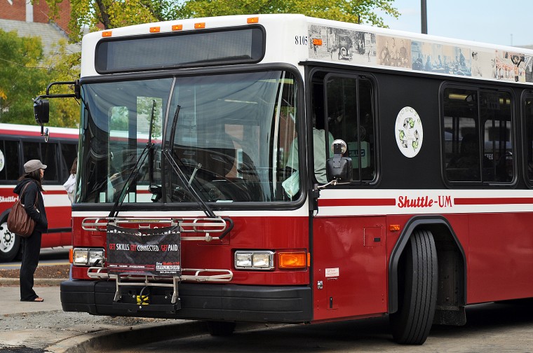 Evening Shuttle-UM routes may display bus schedules after Student ...