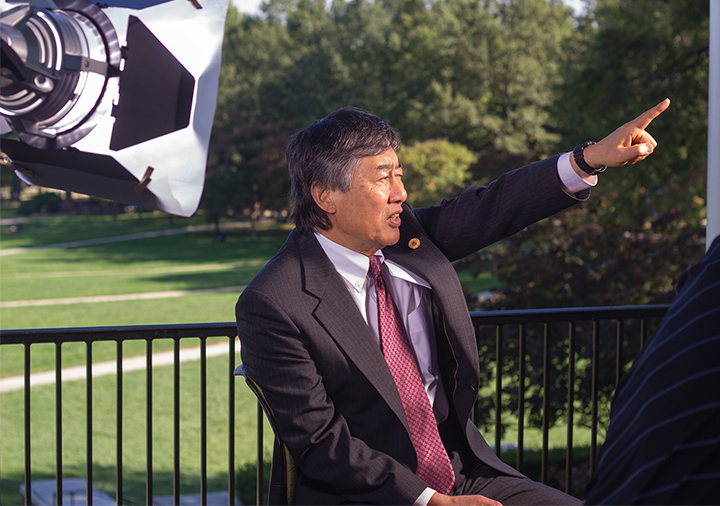 President Loh - The Diamondback
