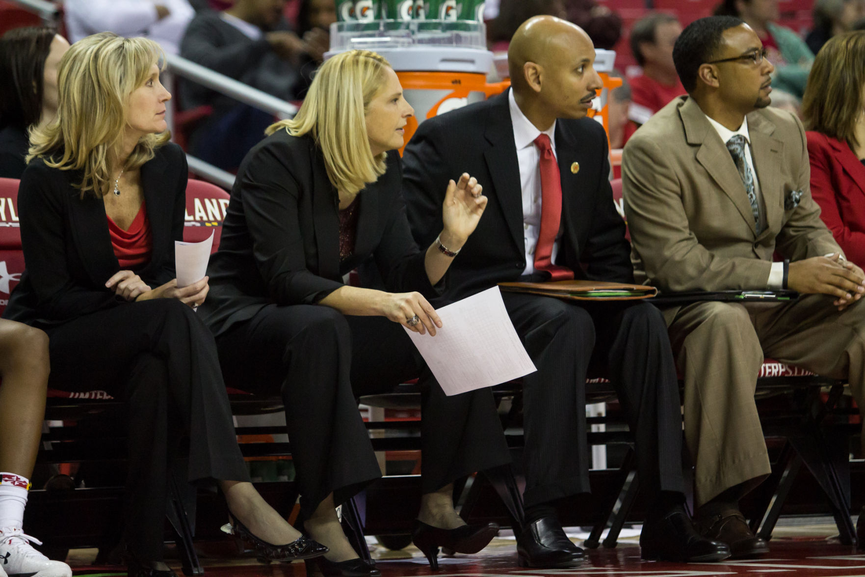 Brenda Frese, Tina Langley, Marlin Chinn, Shay Robinson - The Diamondback