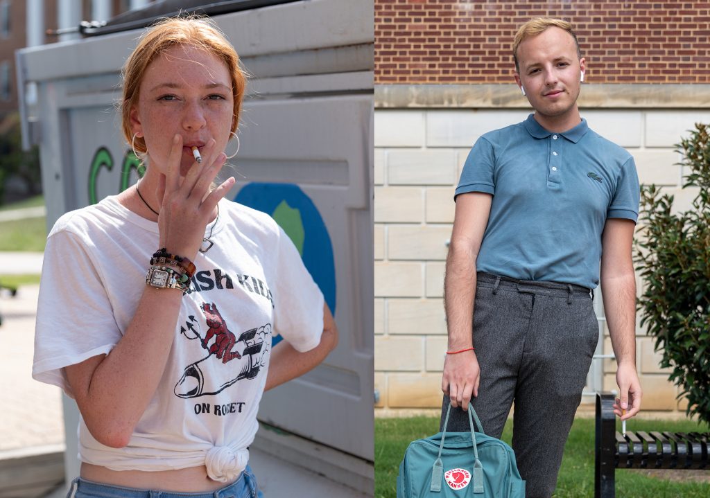 “A liminal space”: Welcome to the McKeldin smoke spot - The Diamondback