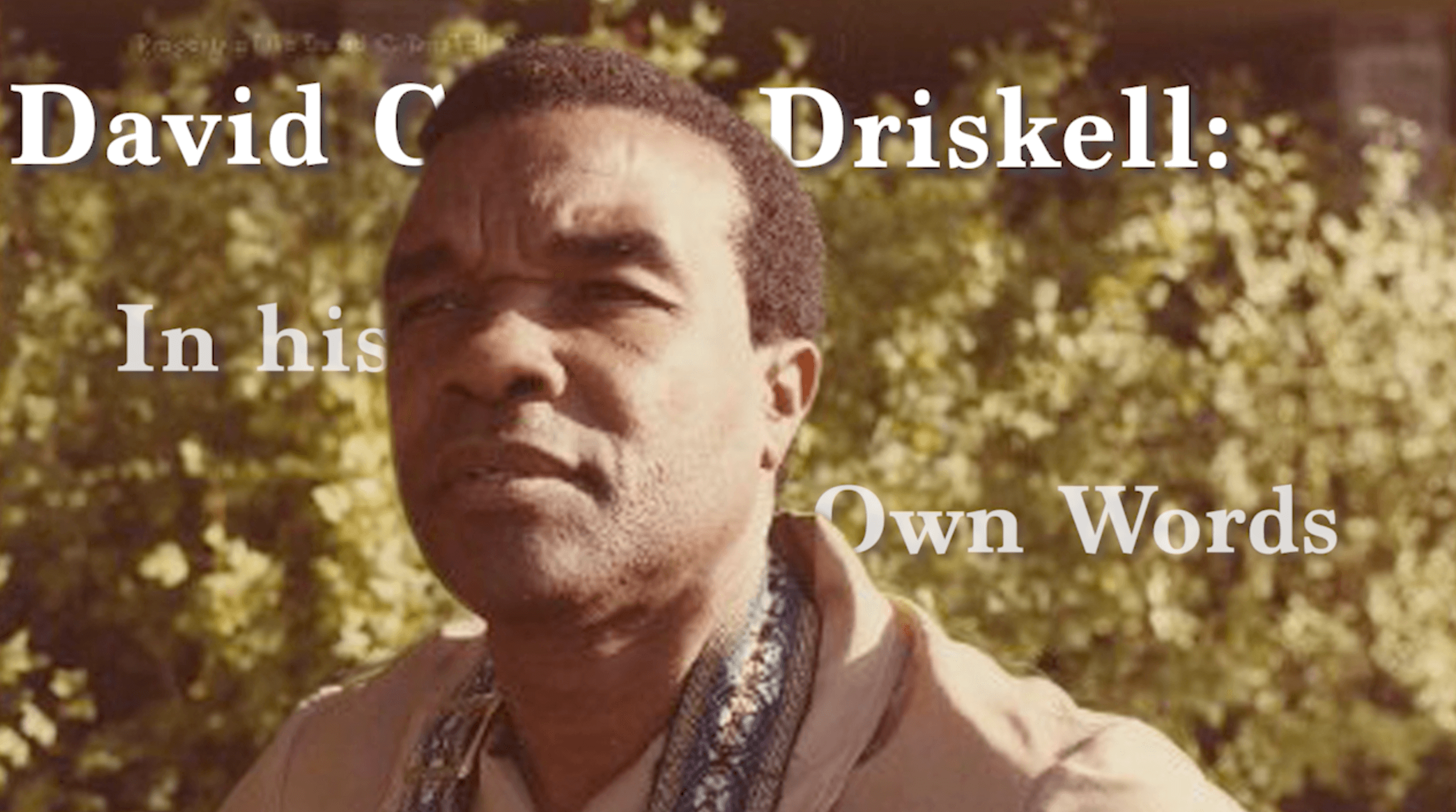 “Beauty in the Human Spirit” – David C. Driskell’s art legacy - The ...