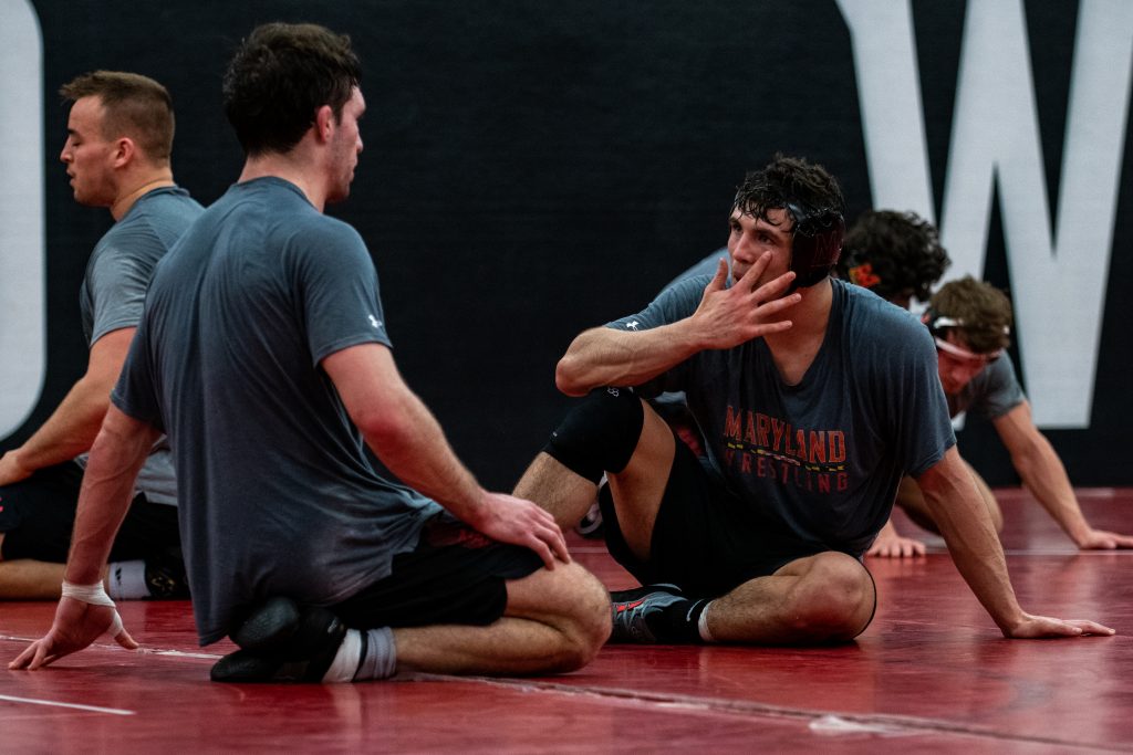 Maryland wrestlers Kyle Cochran, Dominic Solis pushed each other to ...