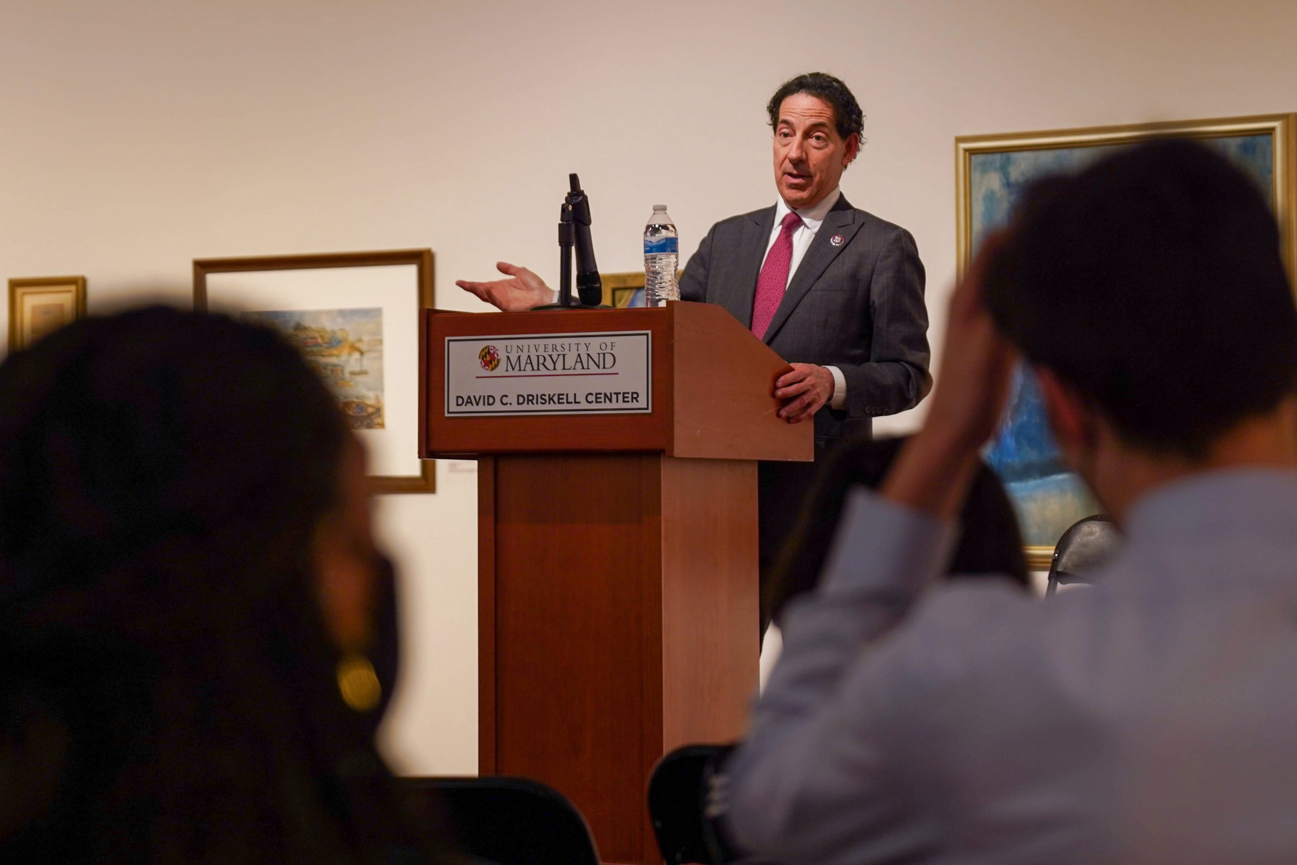 U.S. Representative Jamie Raskin talks legislative nonpartisanship at ...