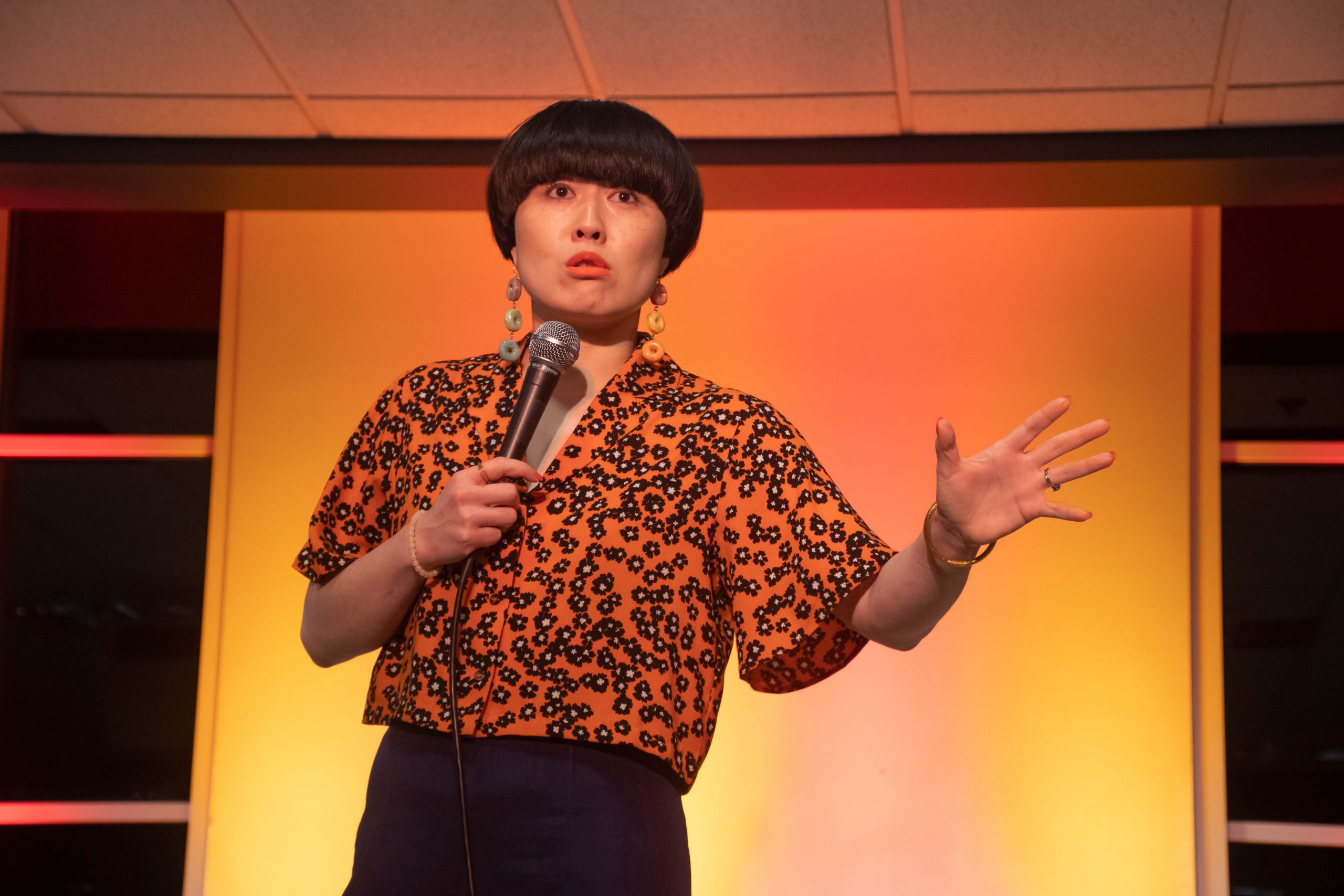 ‘Cheerleader, Offbeat, Anthem’: Comedian Atsuko Okatsuka wows crowd at ...