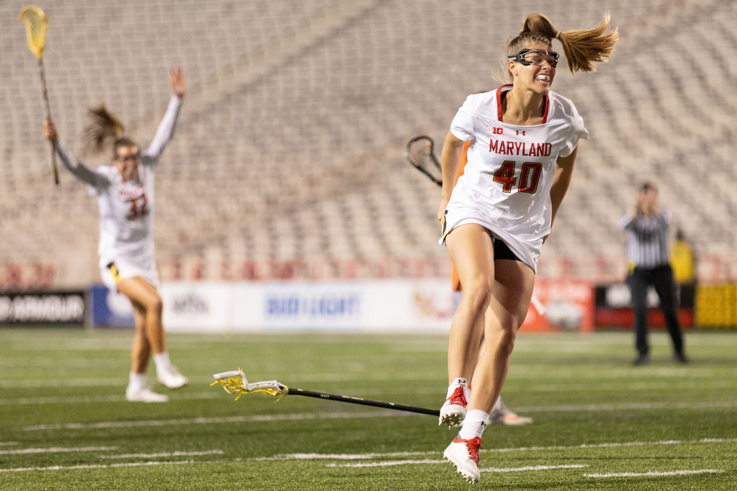 No. 10 Maryland women’s lacrosse’s early offensive outburst downs No ...