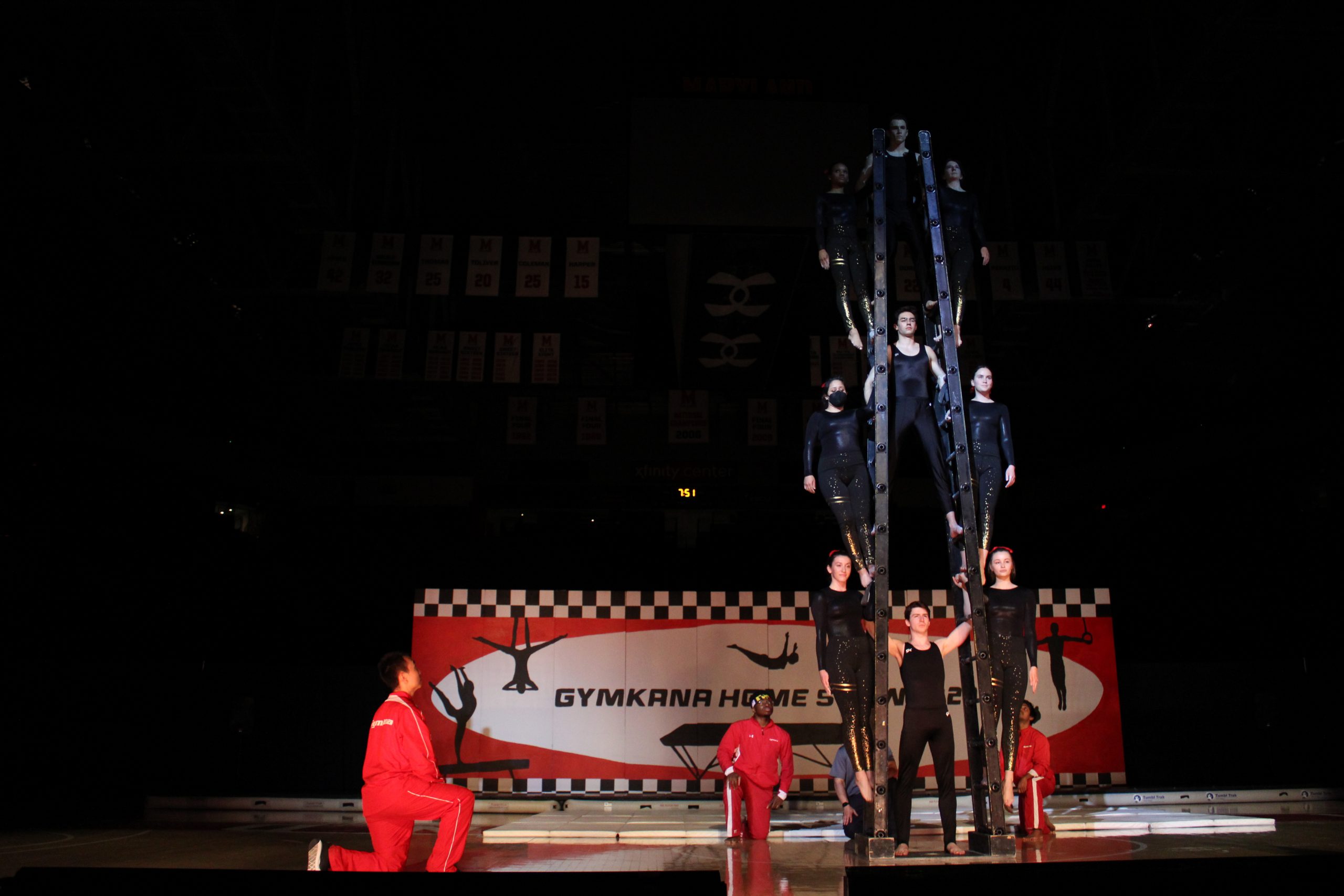 Acrobatics and teamwork take center stage at Gymkana exhibition