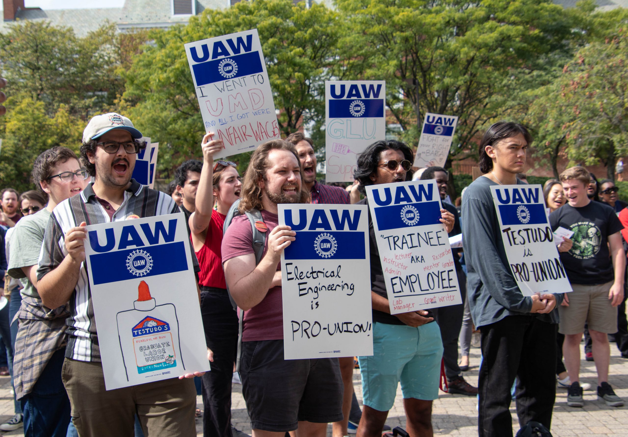 Campus unions unite in push for collective bargaining rights