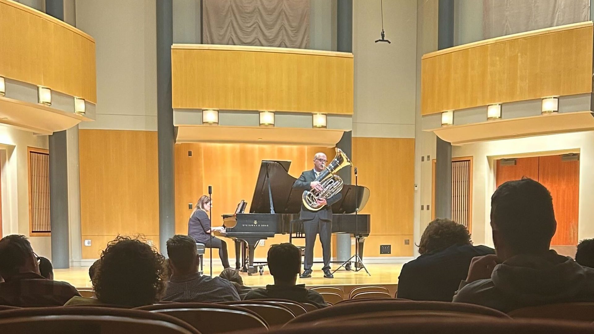 Brass lovers revel in renowned tuba soloist’s performance at The Clarice