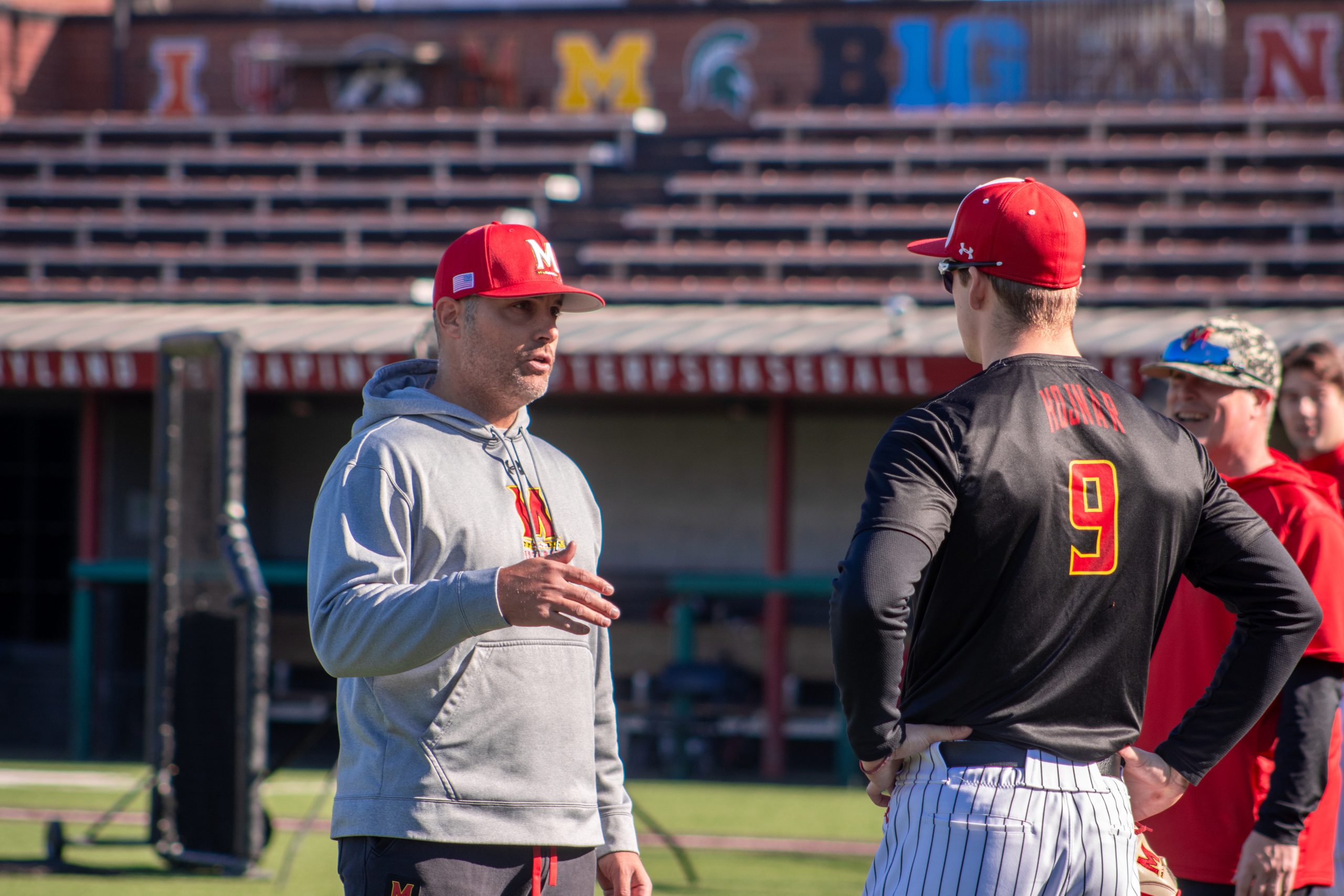 Chris Hacopian led Maryland baseball’s newcomers in season-opening series