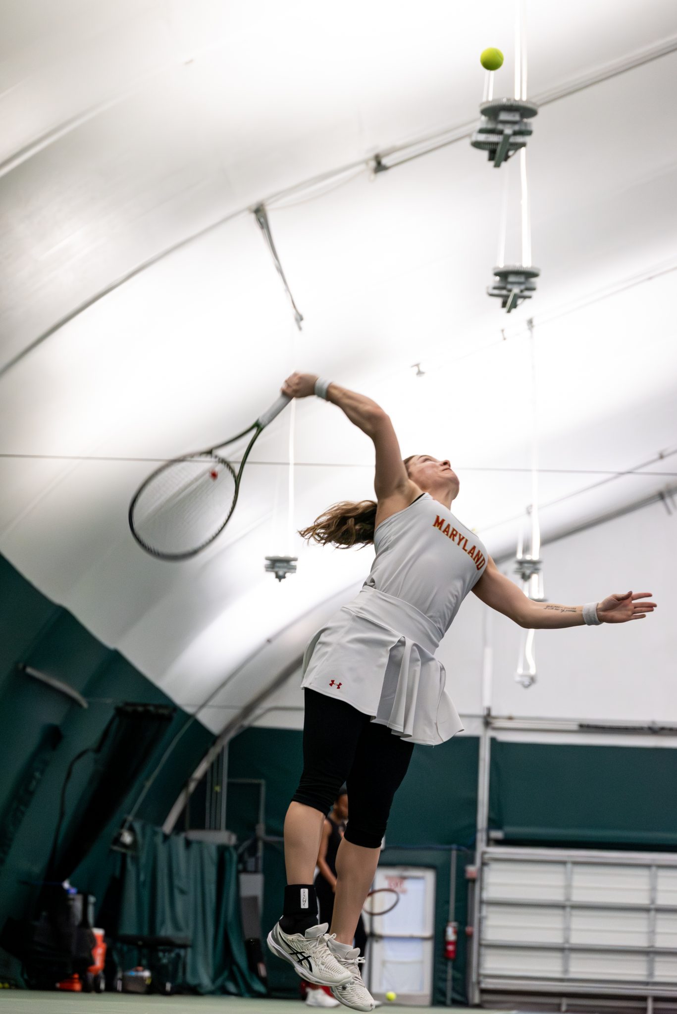 PHOTOS: Maryland tennis sweeps Morgan State, 4-0