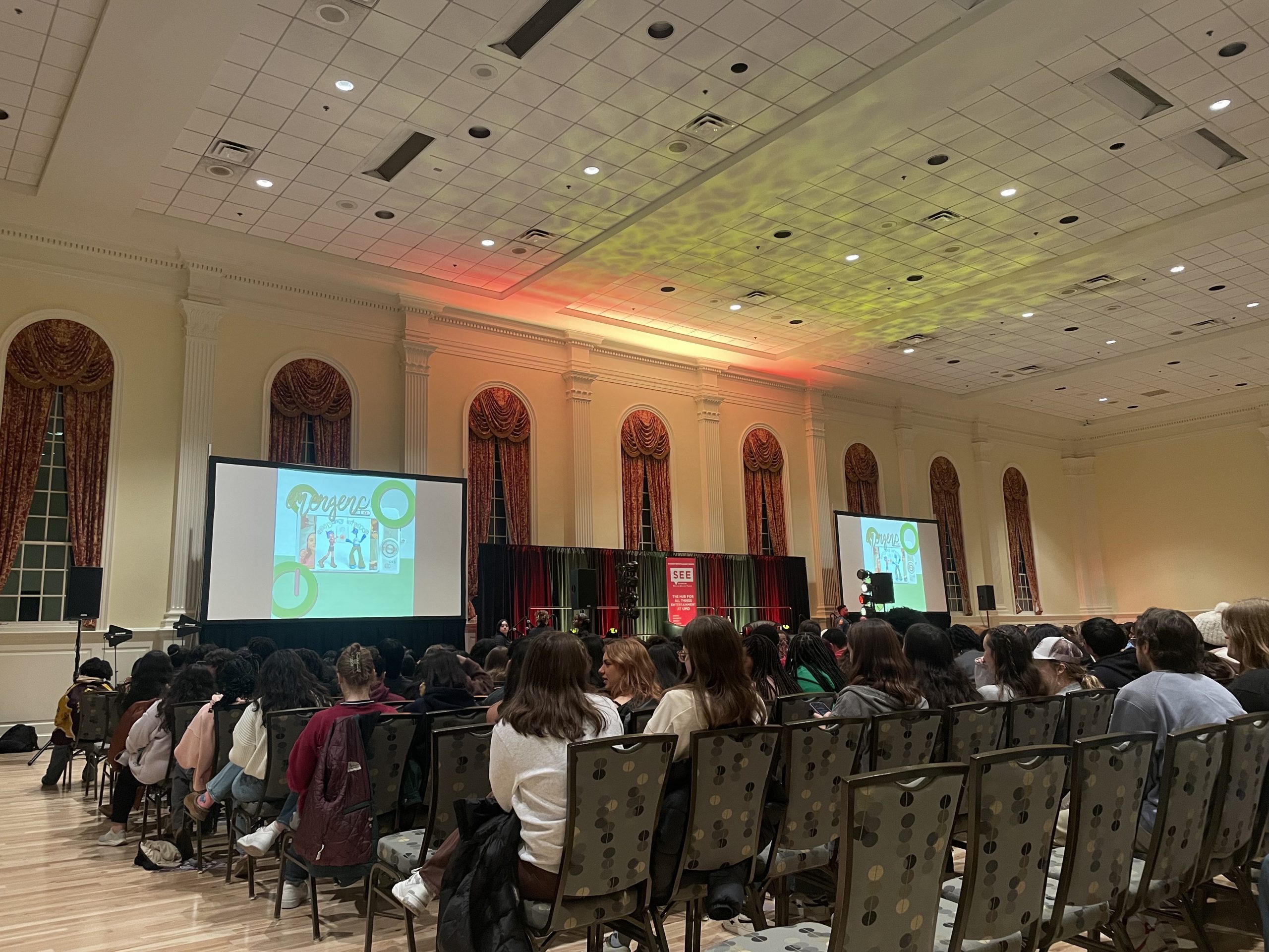 ‘Emergency Intercom’ brings off-kilter humor to SEE spring lecture