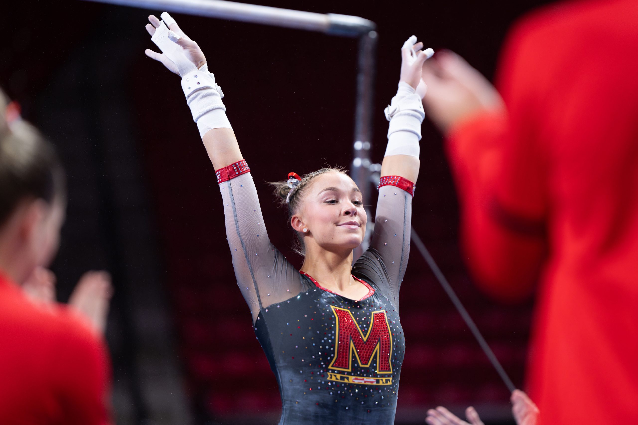 Maryland gymnastics places program-best fifth with record 196.775 at ...