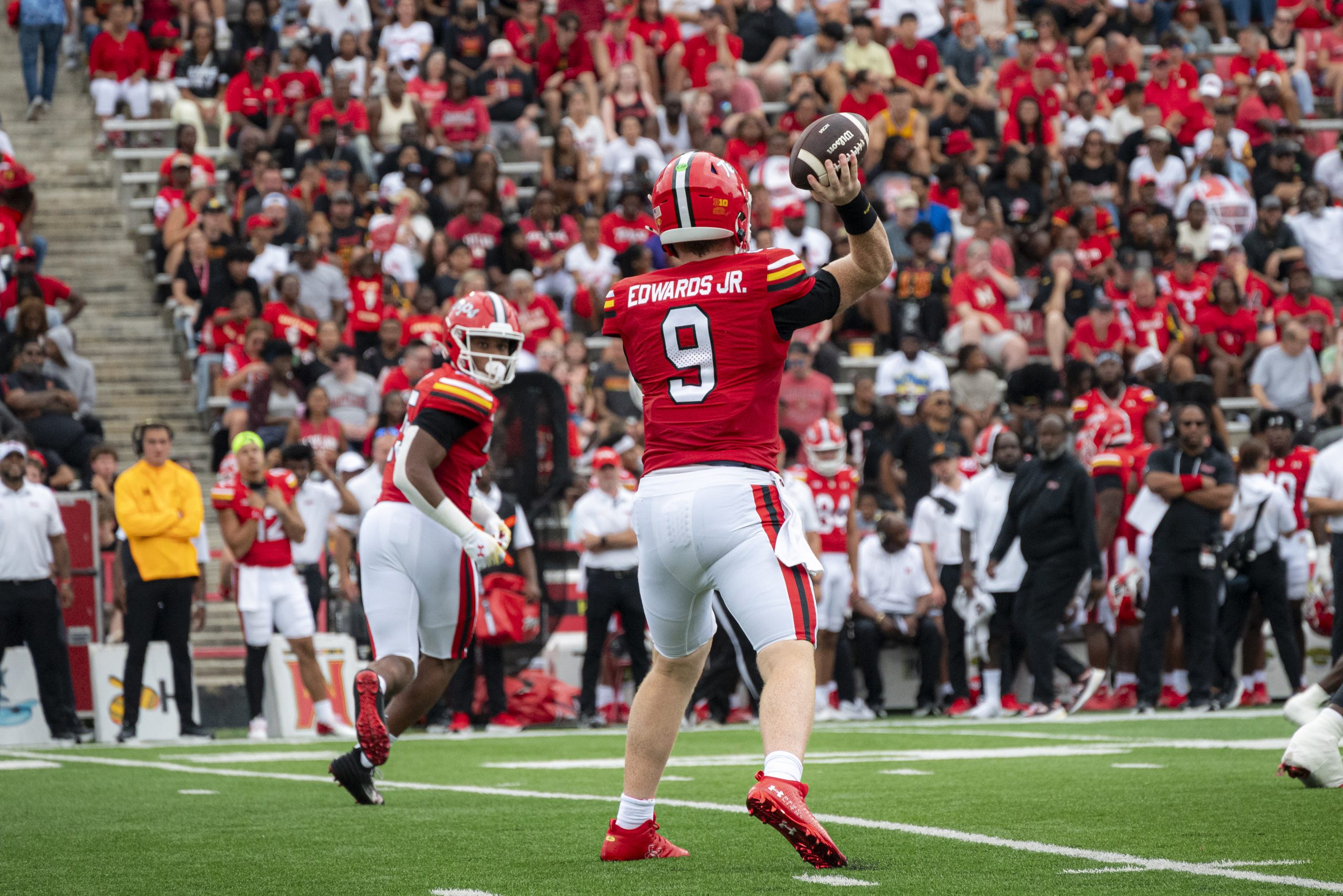 Billy Edwards Jr. shines in Maryland football’s 50-7 season-opening win ...