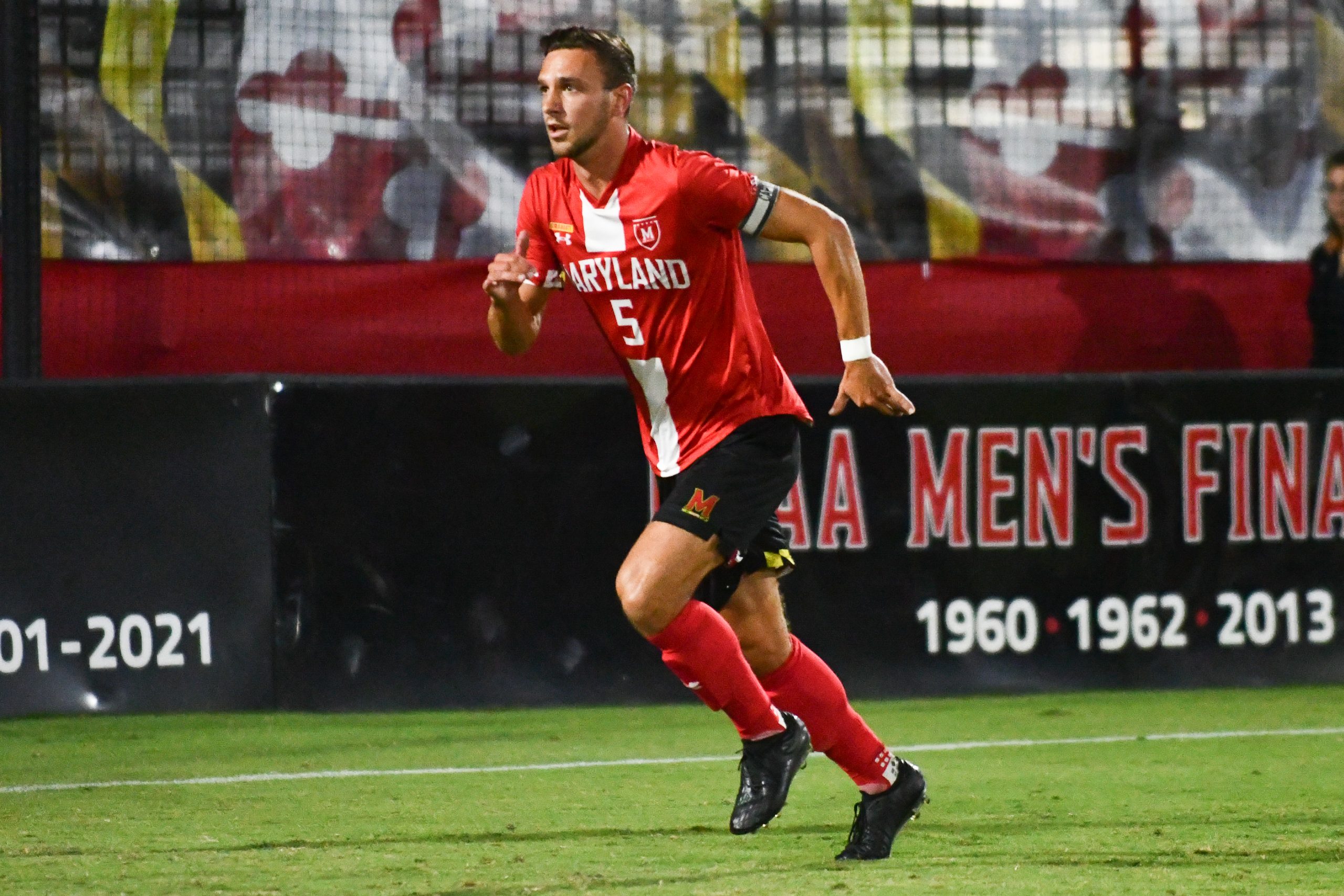 Alex Nitzl’s position switch solidified Maryland men’s soccer’s backline