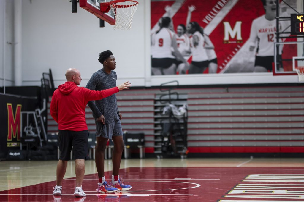 Derik Queen sacrificed family for basketball. Maryland gives him both.