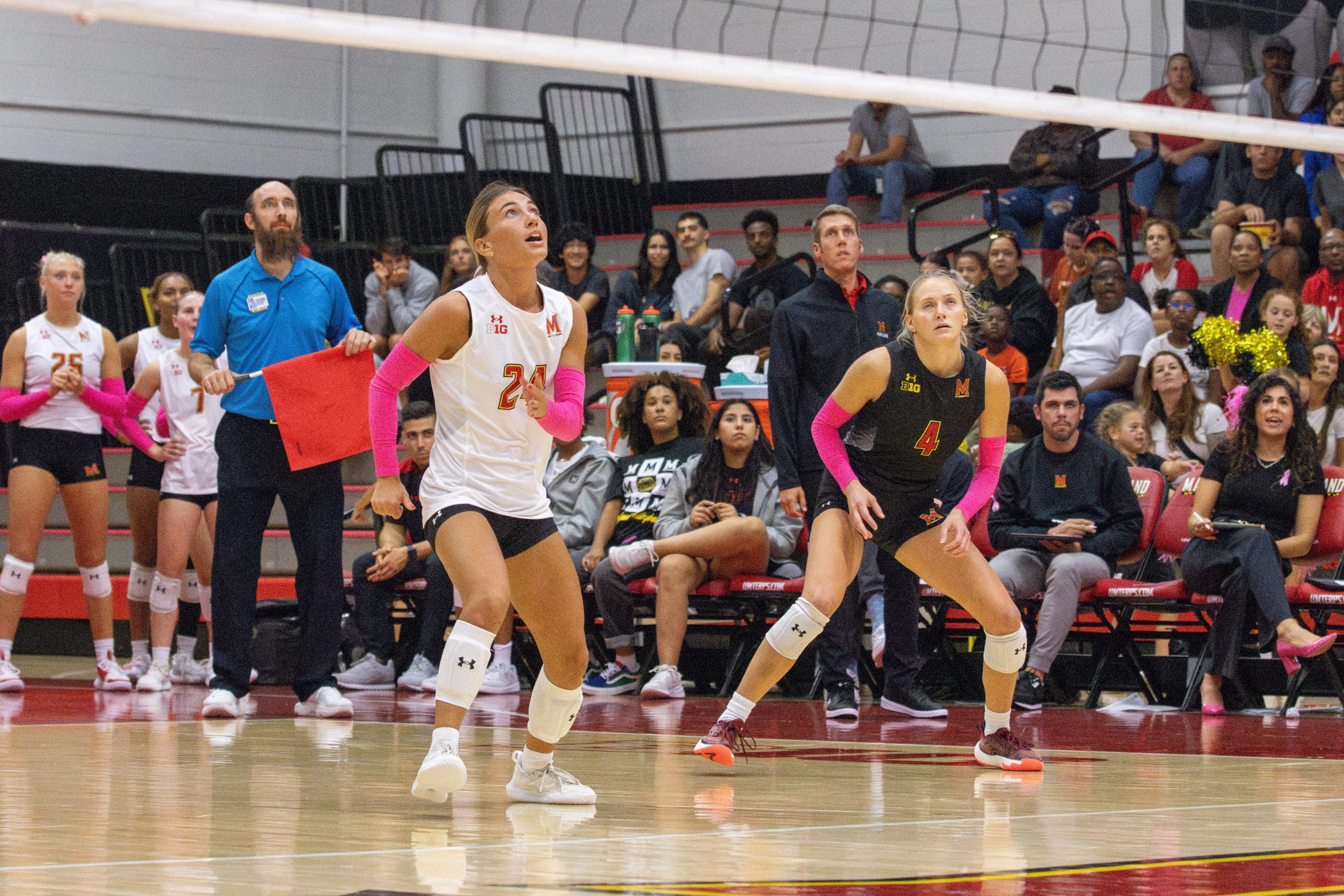 Maryland volleyball’s back row struggled in winless West Coast weekend