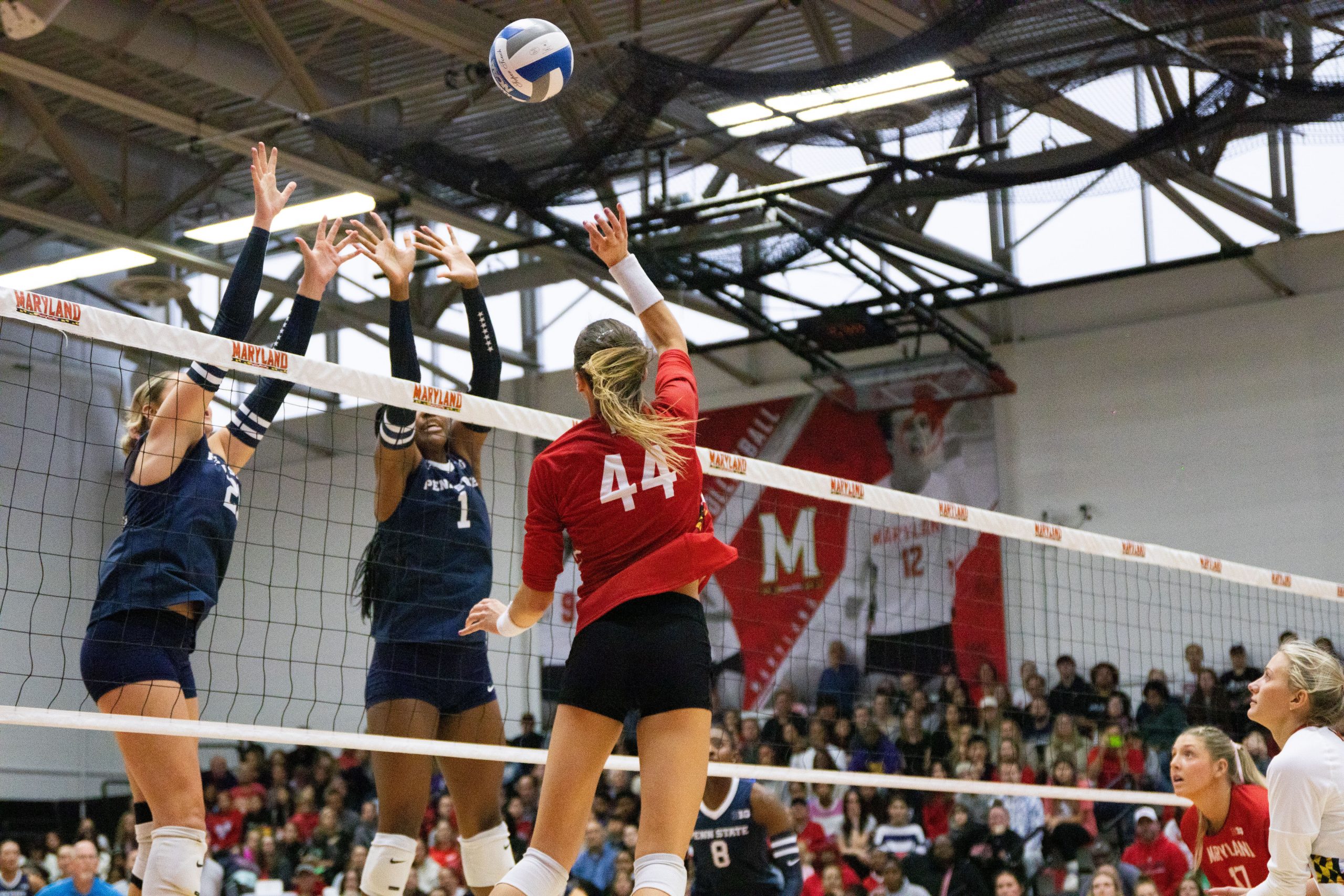Maryland volleyball falls in straight sets to Michigan in Ann Arbor