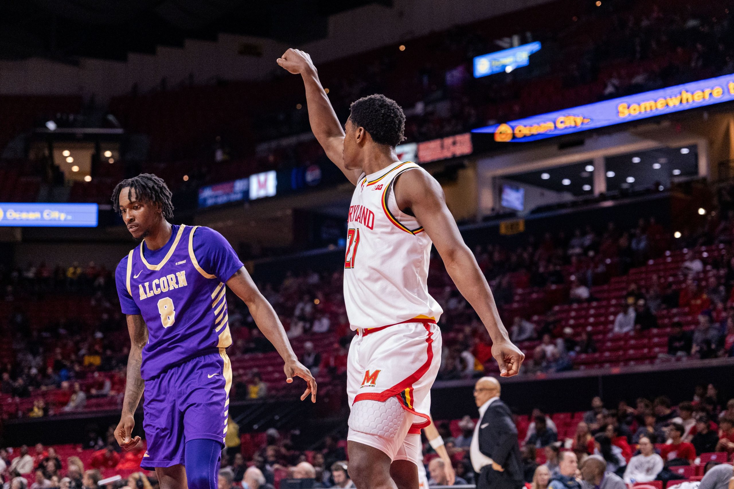 Pharrel Payne suffers gruesome injury, but Maryland men’s basketball ...